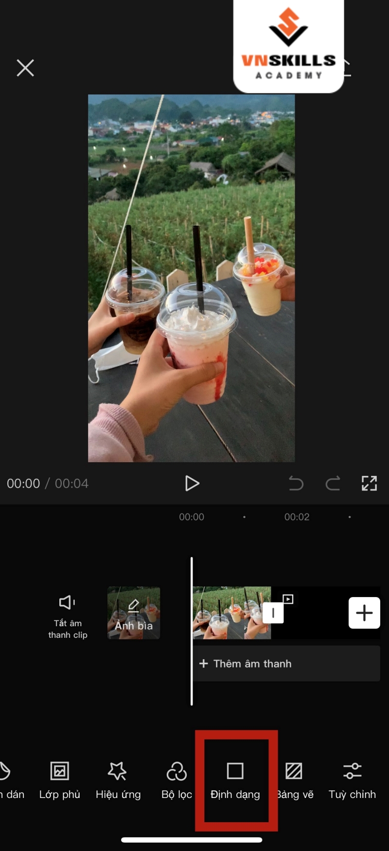 Hướng dẫn edit video CapCut cực dễ - ai cũng có thể làm được - Vnskills Academy